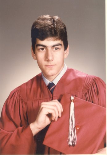 Graduation picture-1986-Leonia High School-18 years old-The first of ...