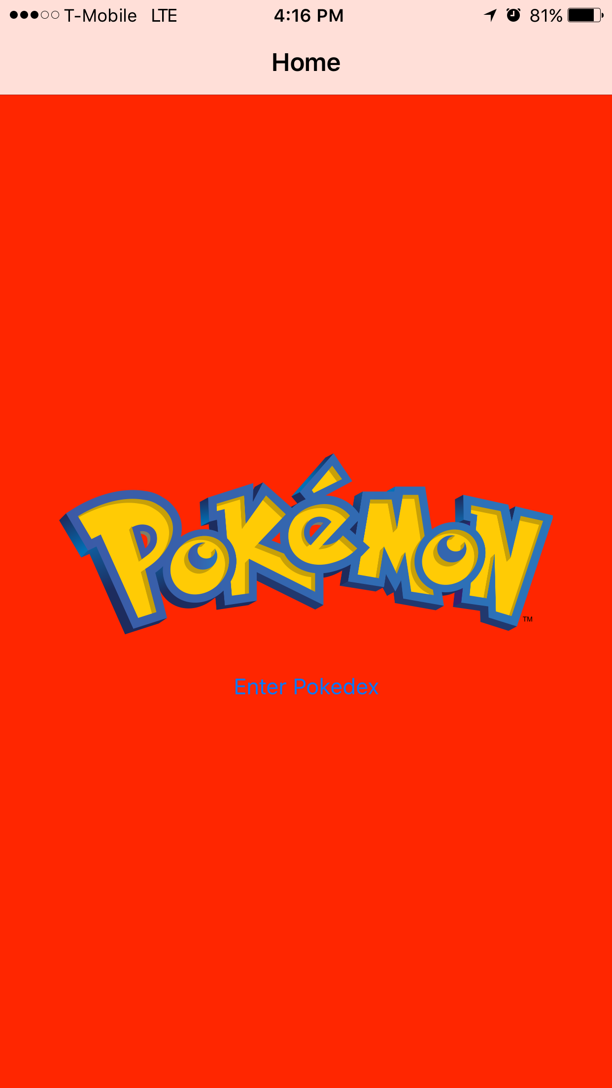 Pokedex iOS Project