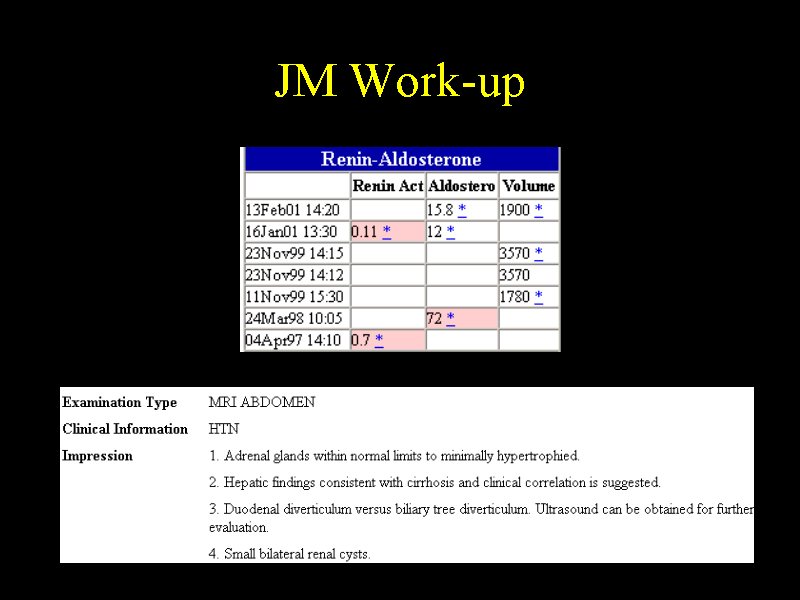 JM Work-up