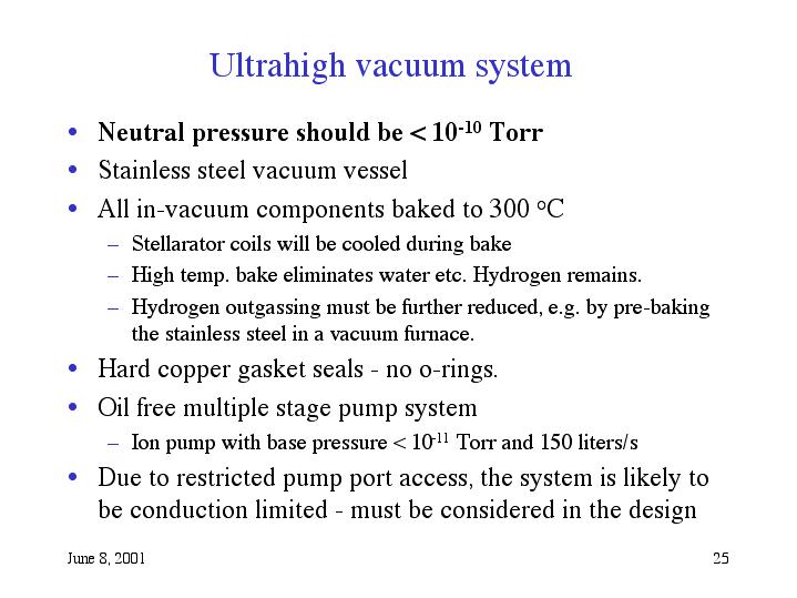 Ultrahigh vacuum system